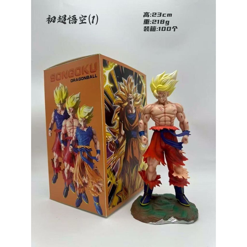 Jual action figure dragon ball super saiyan goku kode 1/2/3 | Shopee ...