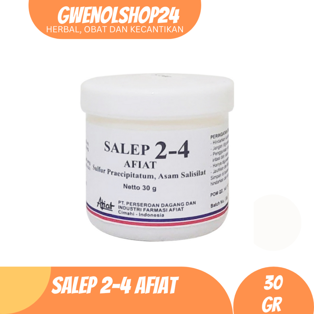 Jual Salep 2-4 Afiat 30 gr 1's Pot | Salep Gatal | Asam Salisilat ...