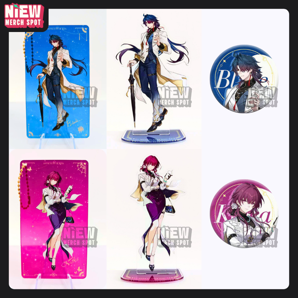 Jual Honkai Star Rail HSR Blade Kafka Standee Akrilik Pin Peniti Pin ...