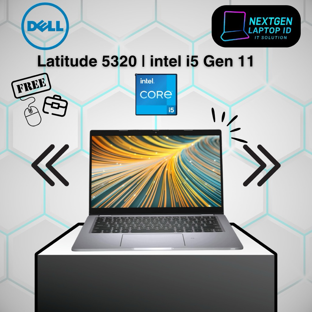 Jual Laptop Dell Latitude 5320 i5 gen 11 Ram 8GB SSD 256GB Layar 13,3 ...