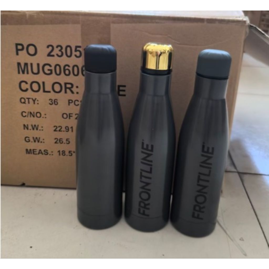 Jual botol minum stainless steel sports/botol model boling | Shopee ...