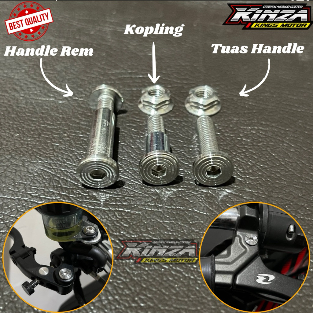 Jual BAUT TOJOSAN HANDLE REM DAN KOPLING RCB S1 CUSTOM STAINLESS ...