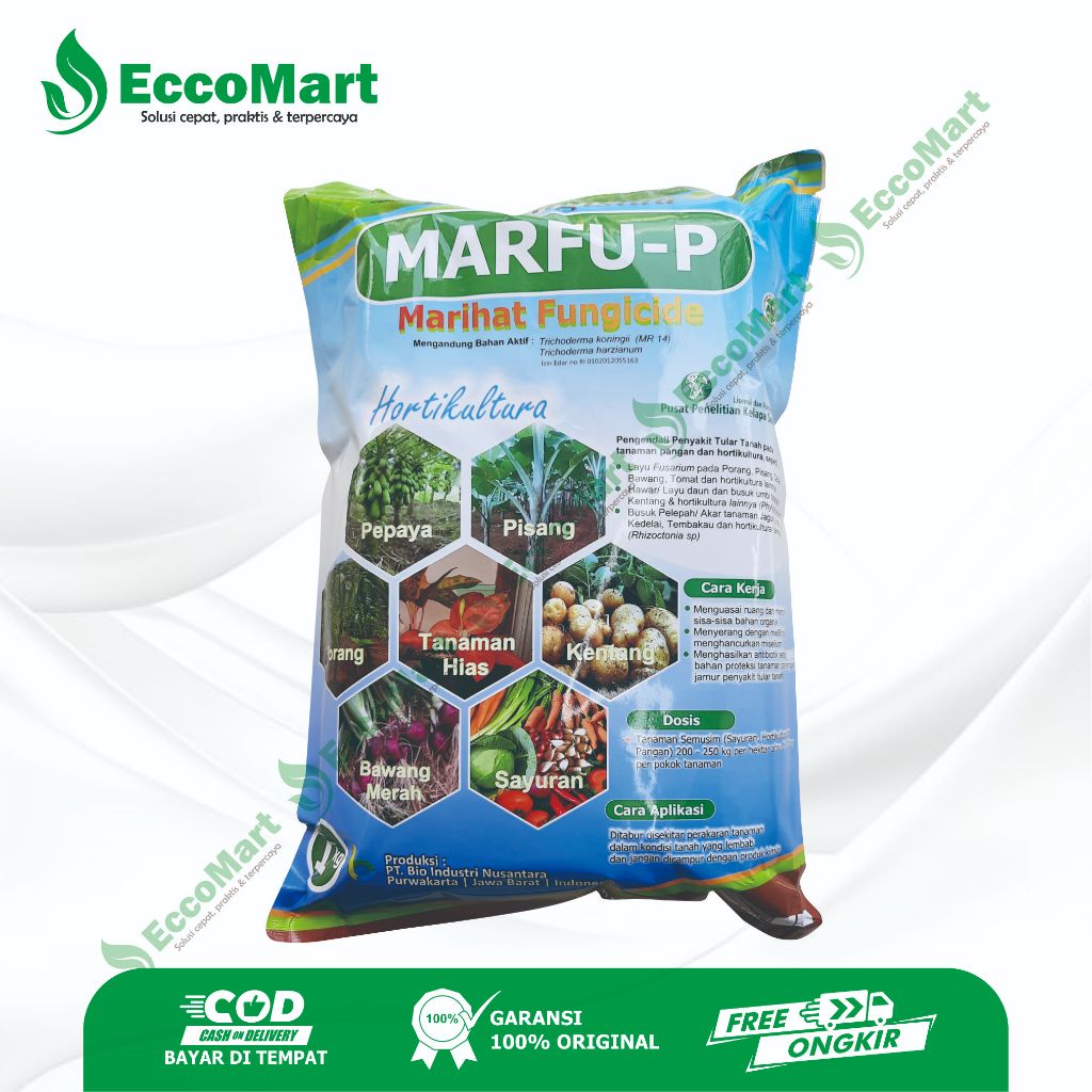 Jual Bio Fungisida Organik tanaman Trichoderma Marfu - P - Trichoderma ...