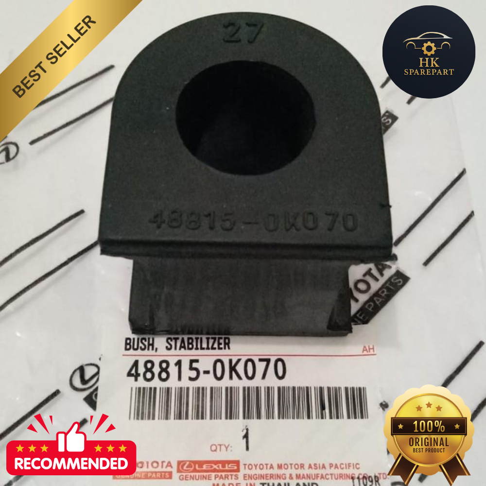 Jual KARET ROTI / KARET BUSHING DEPAN TOYOTA HILUX / FORTUNER 48815 ...