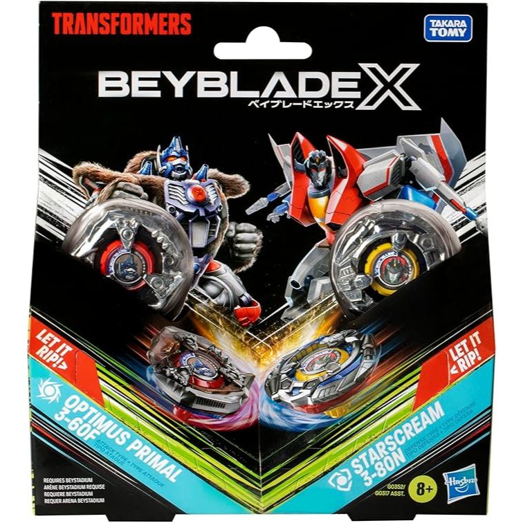 Jual Hasbro Beyblade X Transformers Collab Optimus Primal 3-60F vs ...