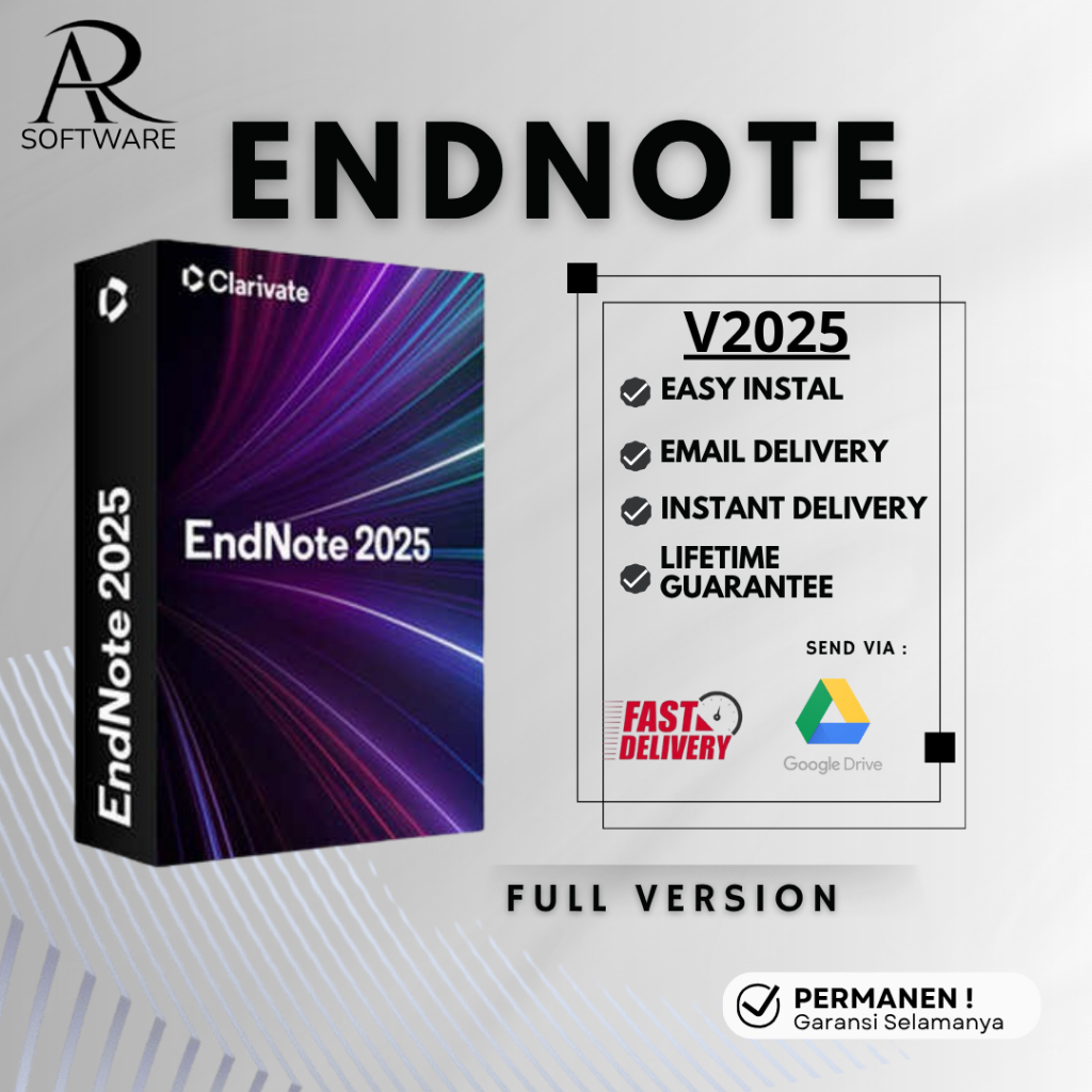 Jual (Win/Mac) Endnote 2025 Build 19000 Manajer Referensi Efisien Full Version (Versi Terbaru ...