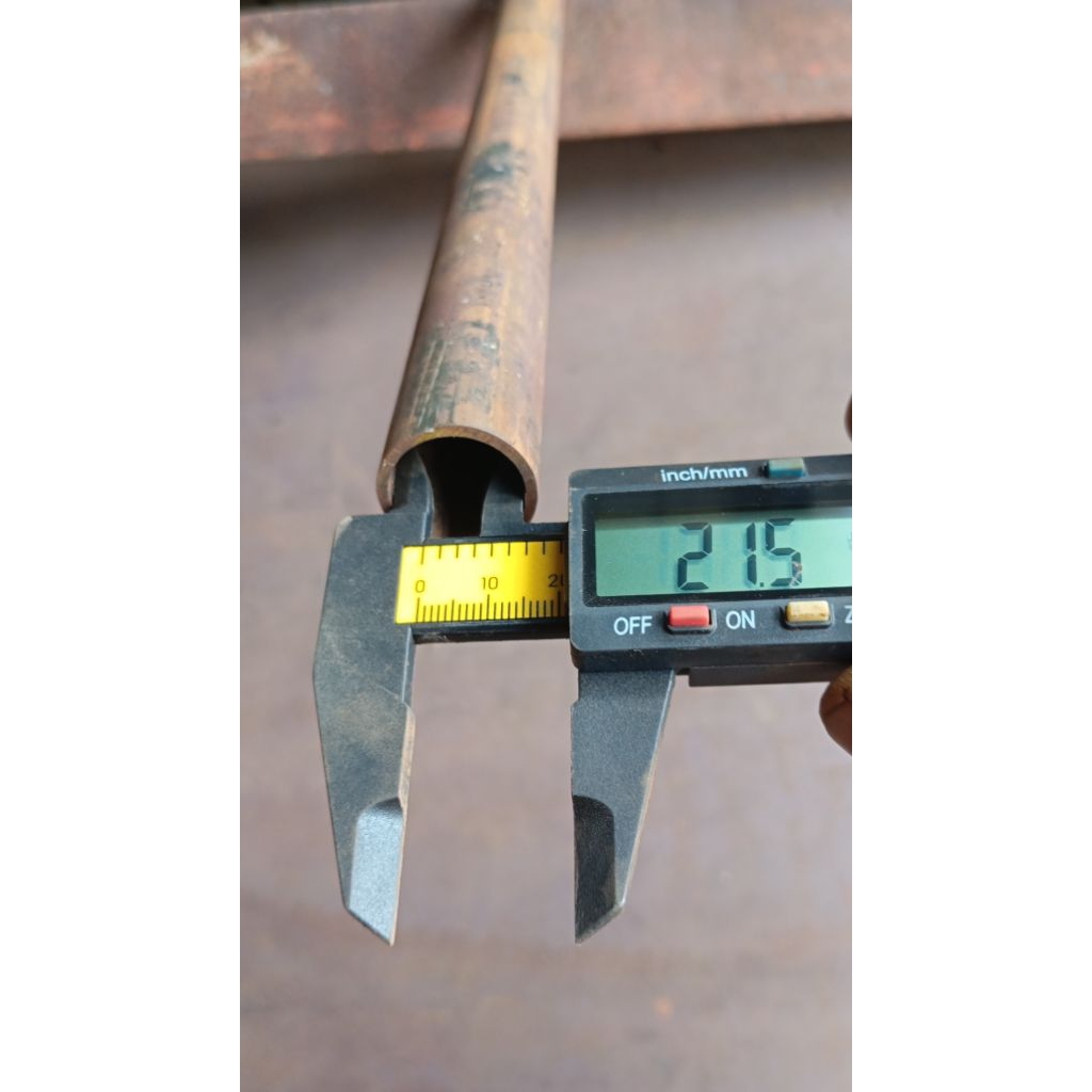 Jual besi pipa 3/4 inch tebel 2 mm ukuran 50 cm - 100 cm | Shopee Indonesia