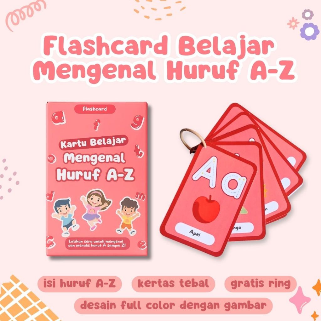 Jual Flashcard Mainan Edukasi Anak Pintar Flashcard Kartu Belajar Anak ...