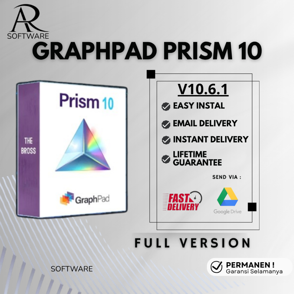 Jual (Win/Mac) GraphPad Prism 2025 10 Versi Paling Terbaru | Windows ...