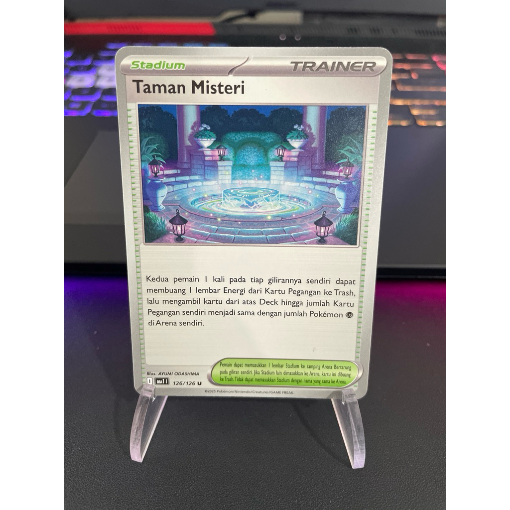 Jual Pokemon TCG Indonesia MA1 Stadium Taman Misteri 126/126 U | Shopee ...