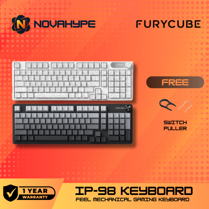Jual Furycube IP98 / IP-98 / IP 98 IP Feel Mechanical Gaming Keyboard ...