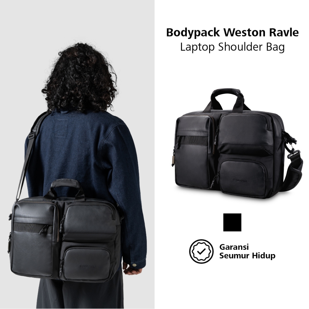 Jual Bodypack Weston Ravle Laptop Shoulder Bag 15-Inch Tas Selempang ...