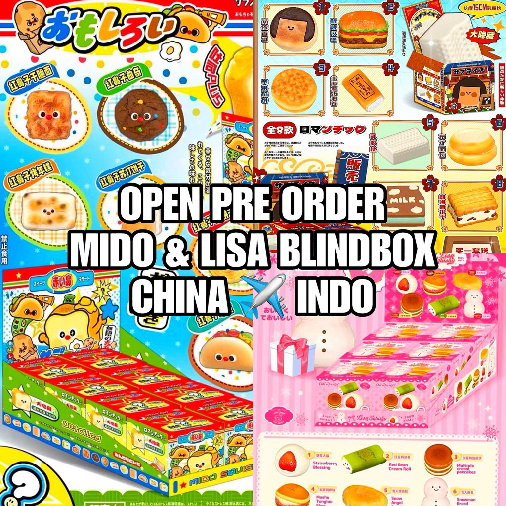 Jual BLIND BOX MIDO, LISA, MUNI, KKV‼️ OPEN PO 12-17 NOVEMBER | Shopee ...