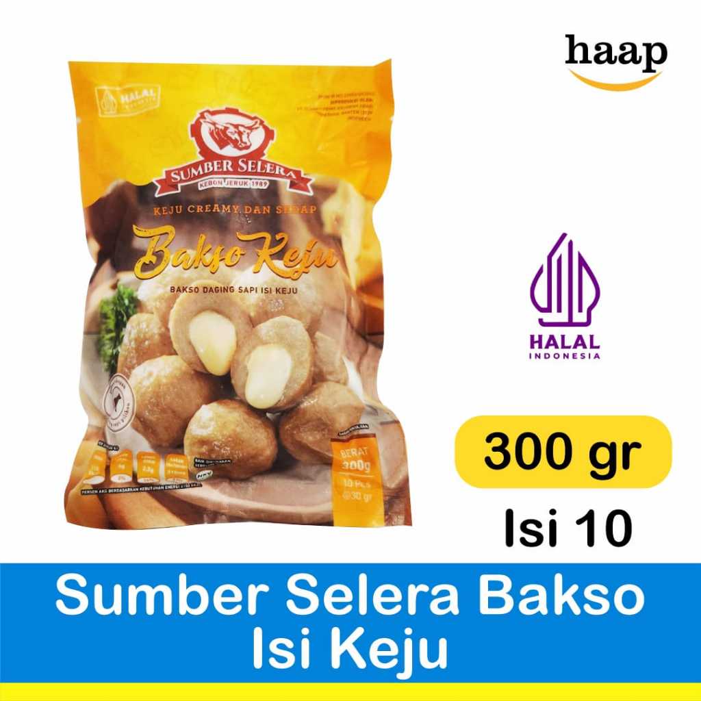 Jual Sumber Selera Bakso Sapi Isi Keju 300gr (Isi 10Pcs) | Shopee Indonesia
