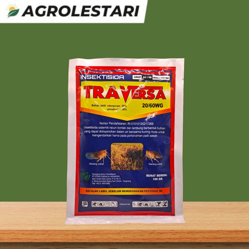 Jual BEST SELLER Insektisida TRAVERSA 100gr untuk membasmi hama wereng ...