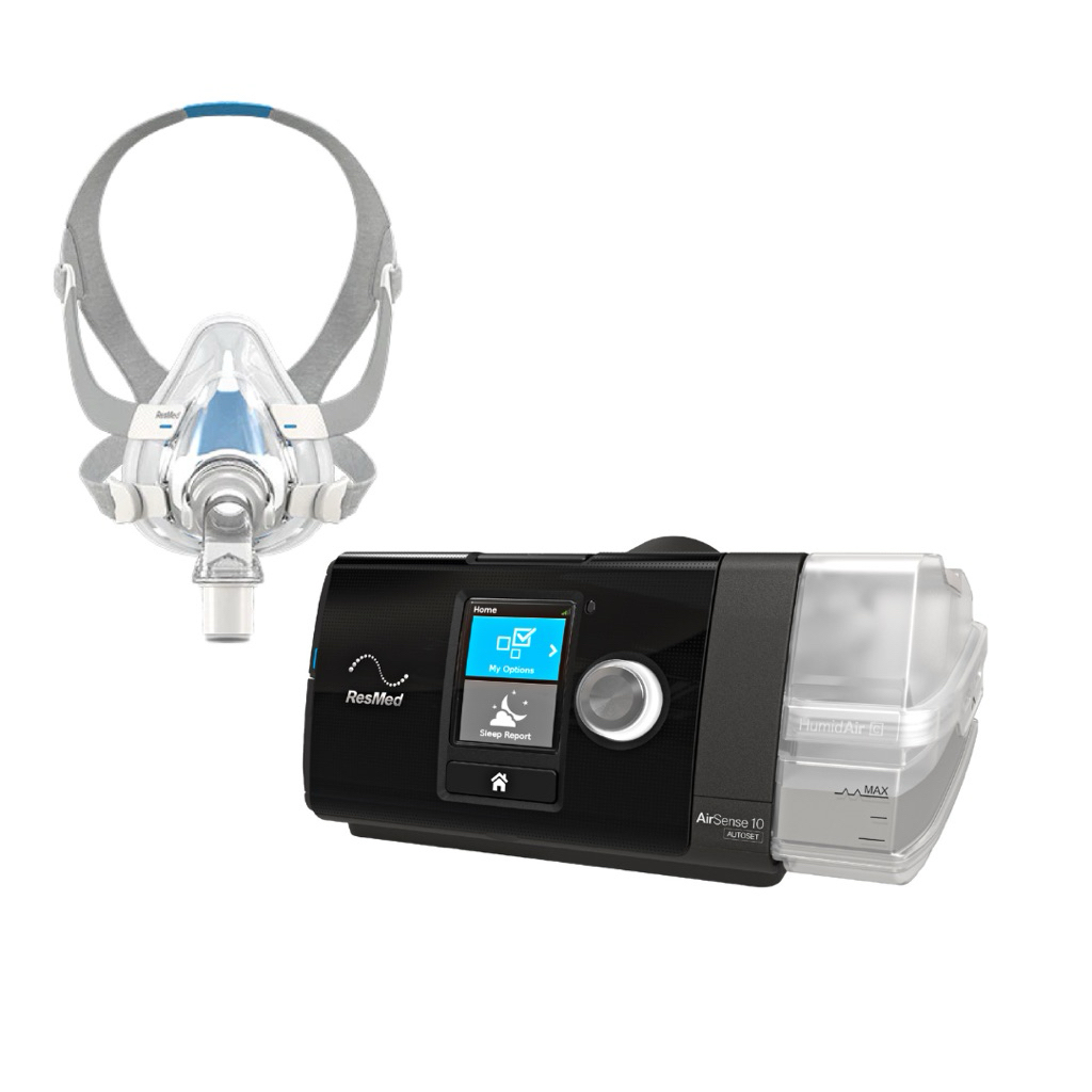 Jual ResMed AirSense 10 AutoSet 4G + Mask Bekas Untuk Sleep Apnea (Nego ...