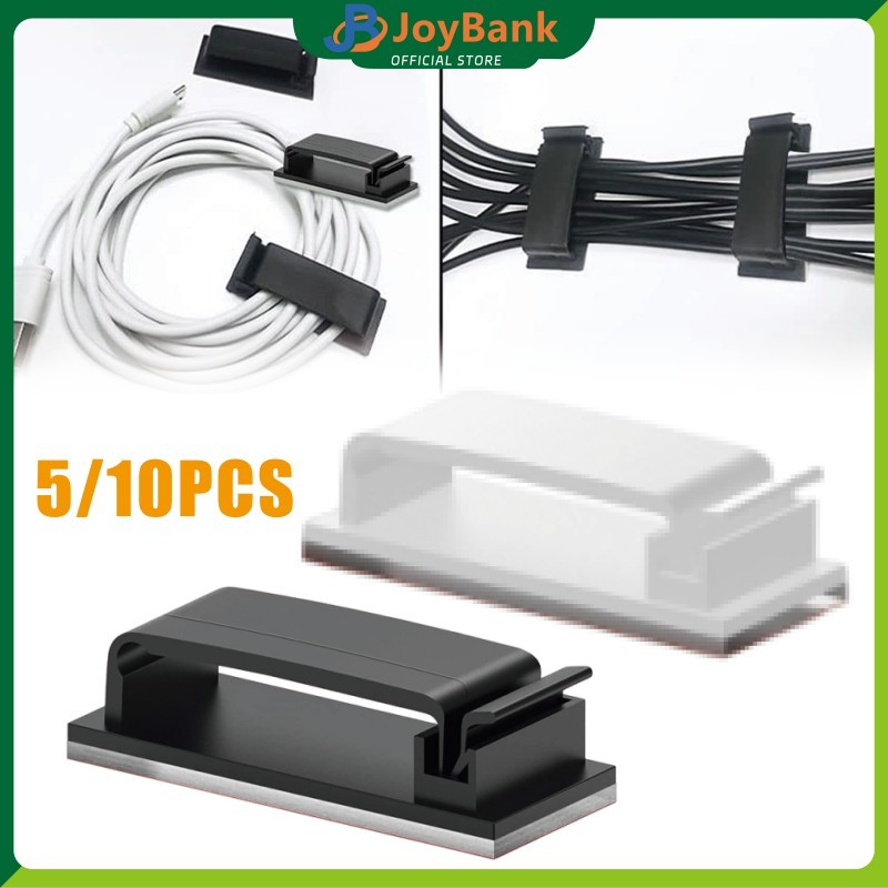 Jual Klip Kabel Dinding 10PCS/Set Penjepit Kabel Tempel Multifungsi ...