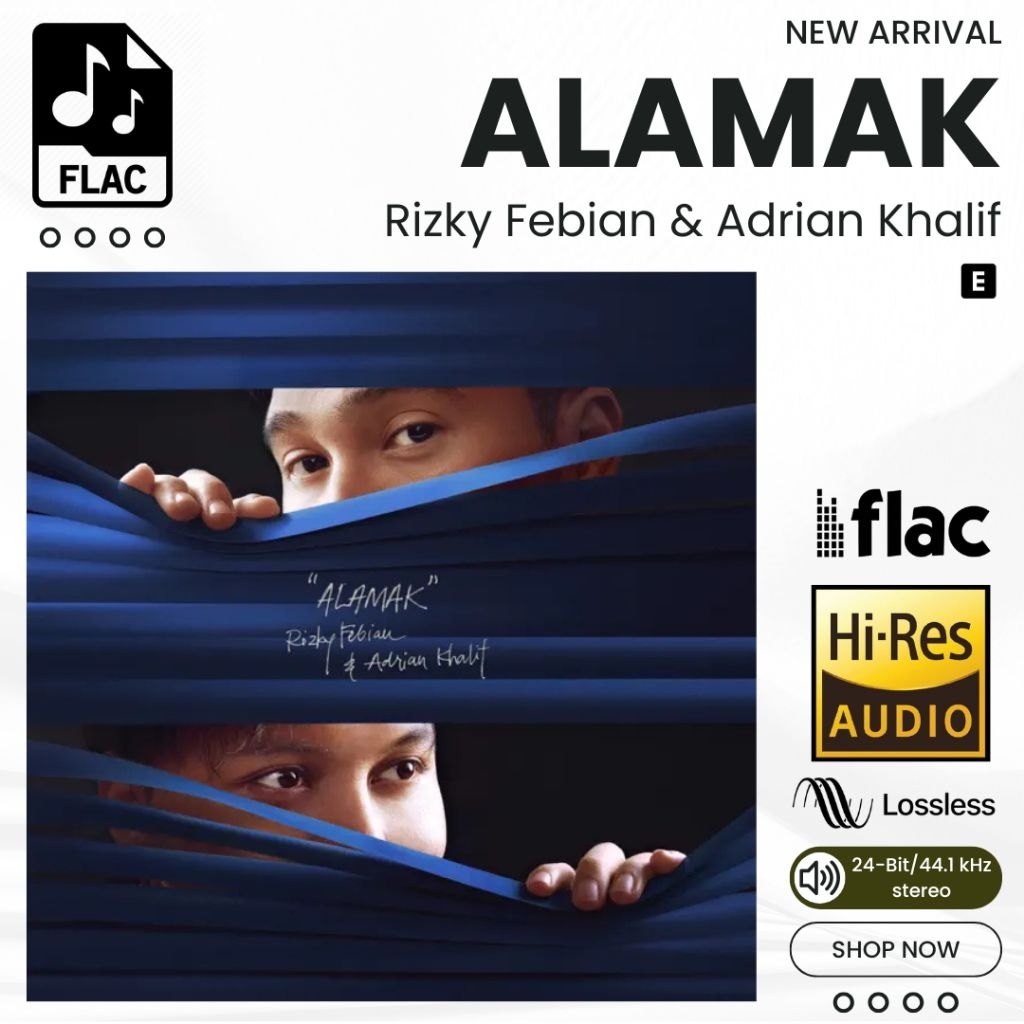 Jual Alamak Rizky Febian & Adrian Khalif Single Lagu FLAC Hi-Res ...