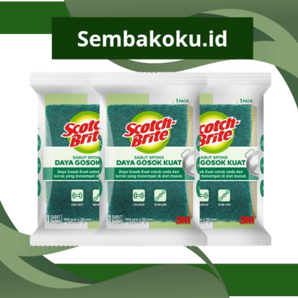 Jual SCOTCH BRITE BUSA/SPON CUCI PIRING | Shopee Indonesia