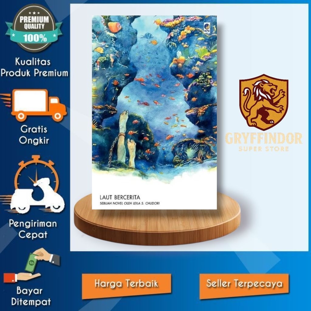 Jual Buku Novel Laut Bercerita - Leila S. Chudori | Shopee Indonesia