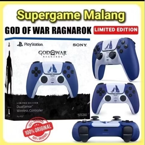 Jual Stik PS5 God Of War Ragnarok GOW Stick PS 5 PC Dualsense Dual ...