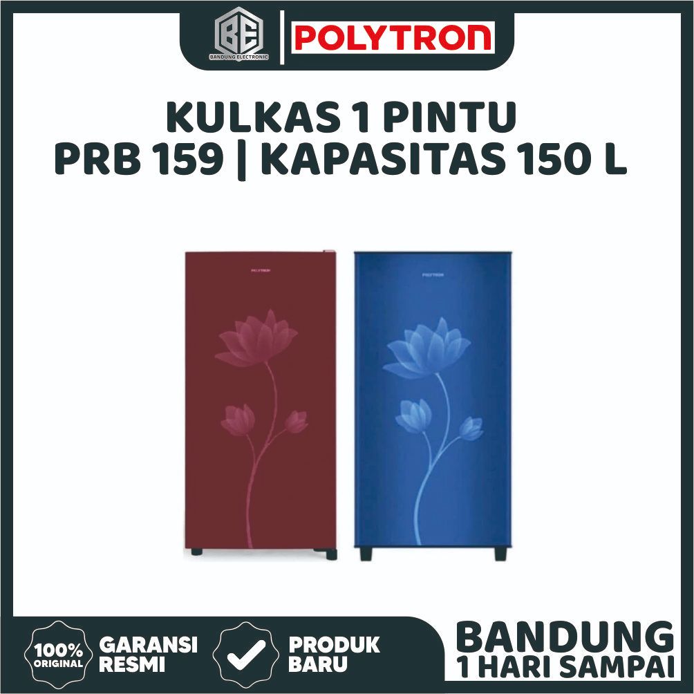 Jual Kulkas Polytron 1 Pintu PRB 159 Kapasitas 150 Liter | Shopee Indonesia