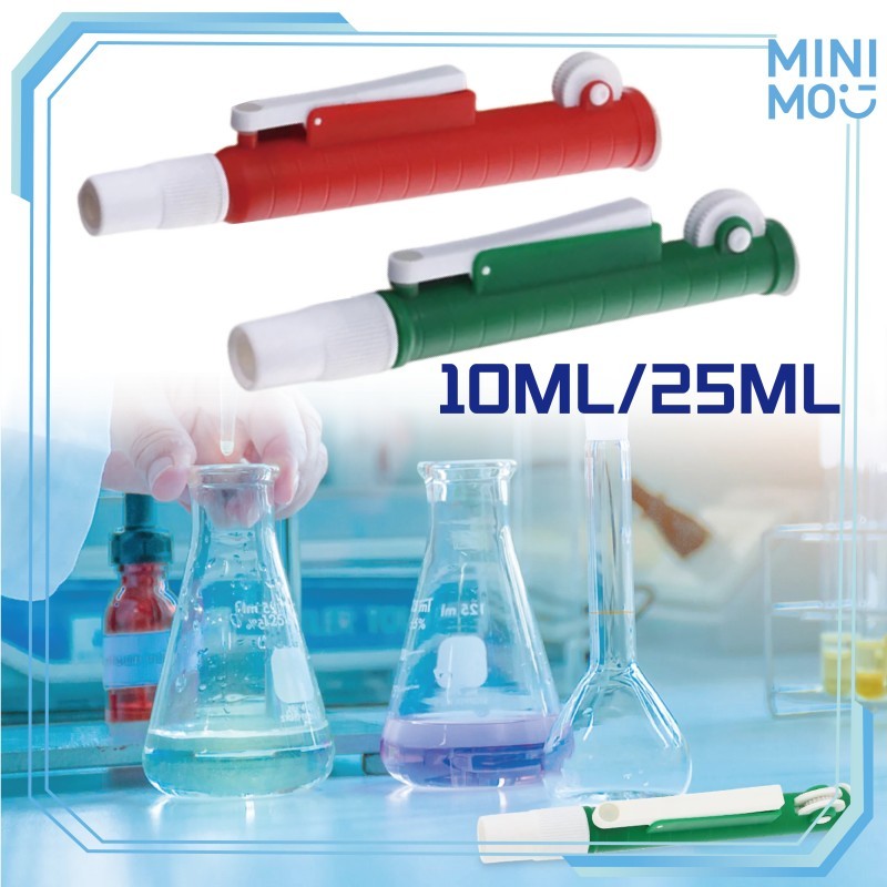 Jual Pipette Filler Pump 10ml 25ml Tahan Asam dan Basa Lab Pipette Pump ...
