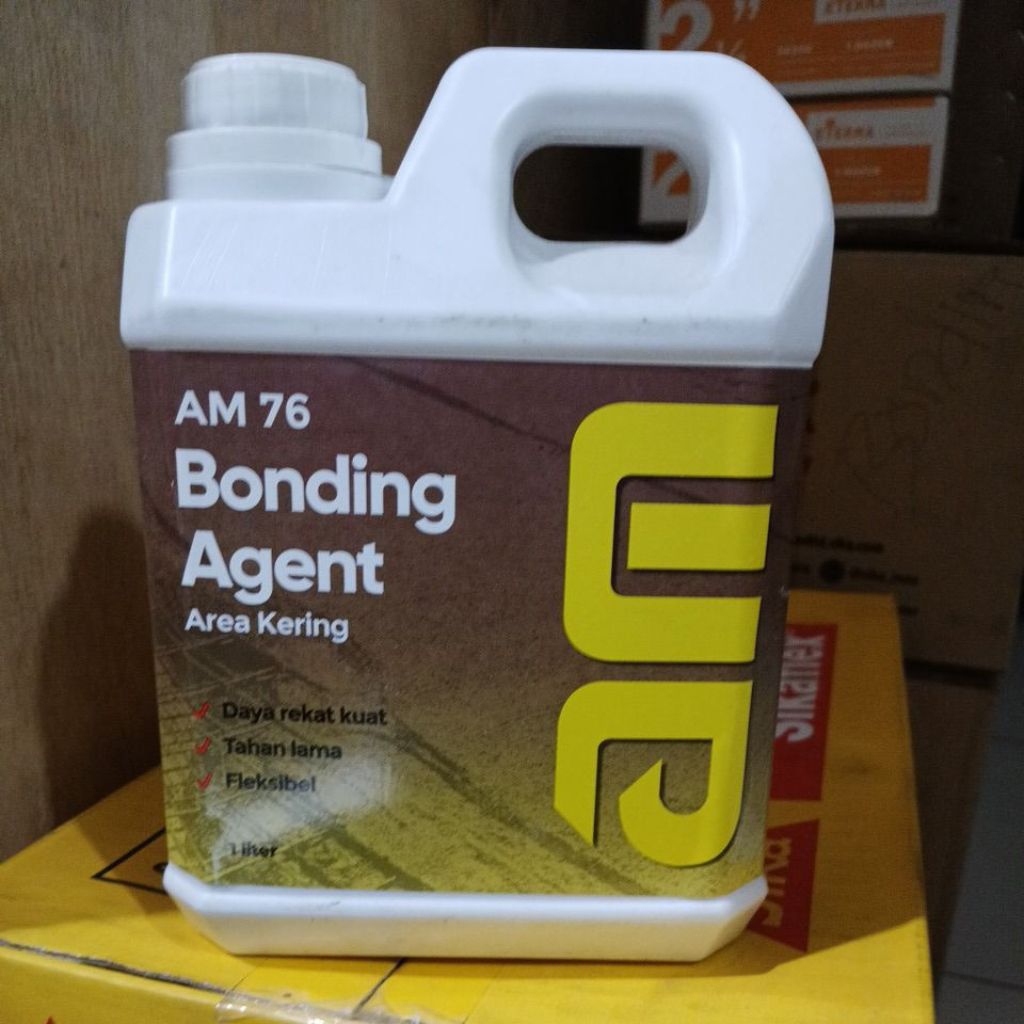 Jual Am 76 Bonding Agent Lem Beton 1Liter | Shopee Indonesia