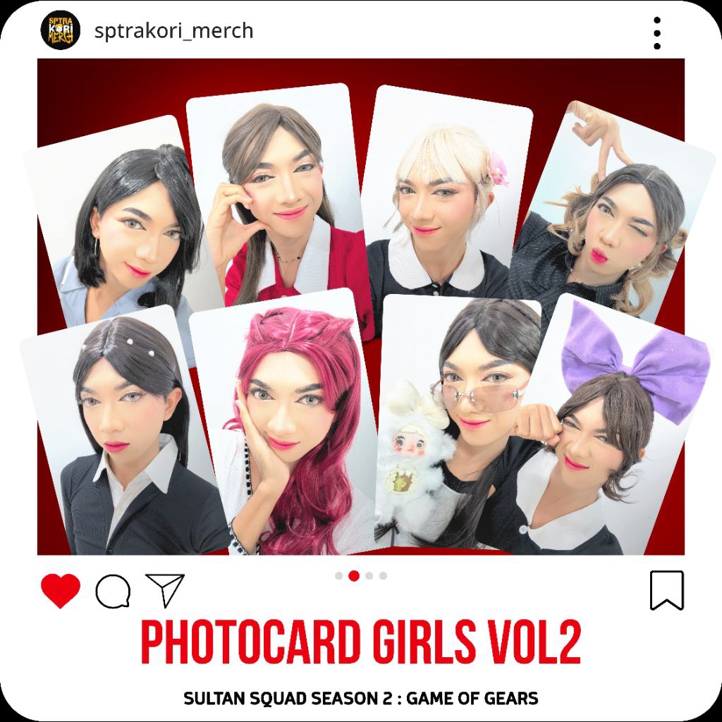 Jual [GOG003] PHOTOCARD HOLOGRAM GIRLS SULTAN SQUAD SEASON 2 GAME OF ...