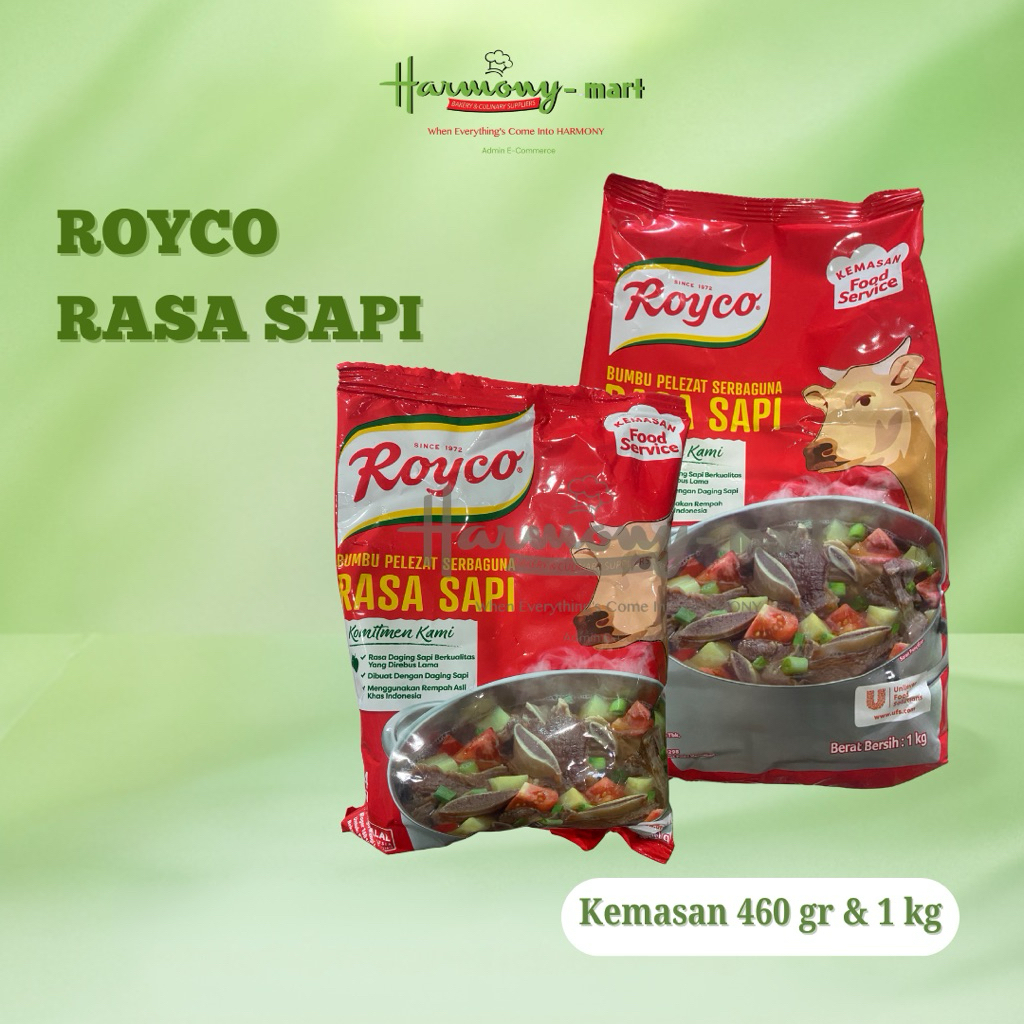 Jual ROYCO Rasa Sapi - Bumbu Masak Serbaguna Rasa Sapi - 460gr/1kg ...