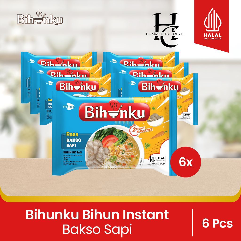 Jual Paket Bundling - Bihunku Instan - Bakso - 50gr - 6pcs | Shopee ...
