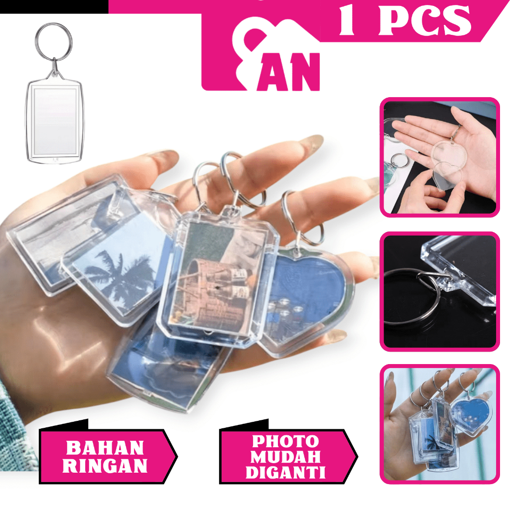 Jual Gantungan Kunci Akrilik Terlengkap & Harga Terbaru Mei 2026 ...