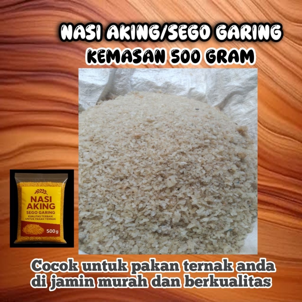 Jual NASI AKING/SEGO GARING KEMASAN 500 GRAM - COCOK UNTUK CAMPURAN ...