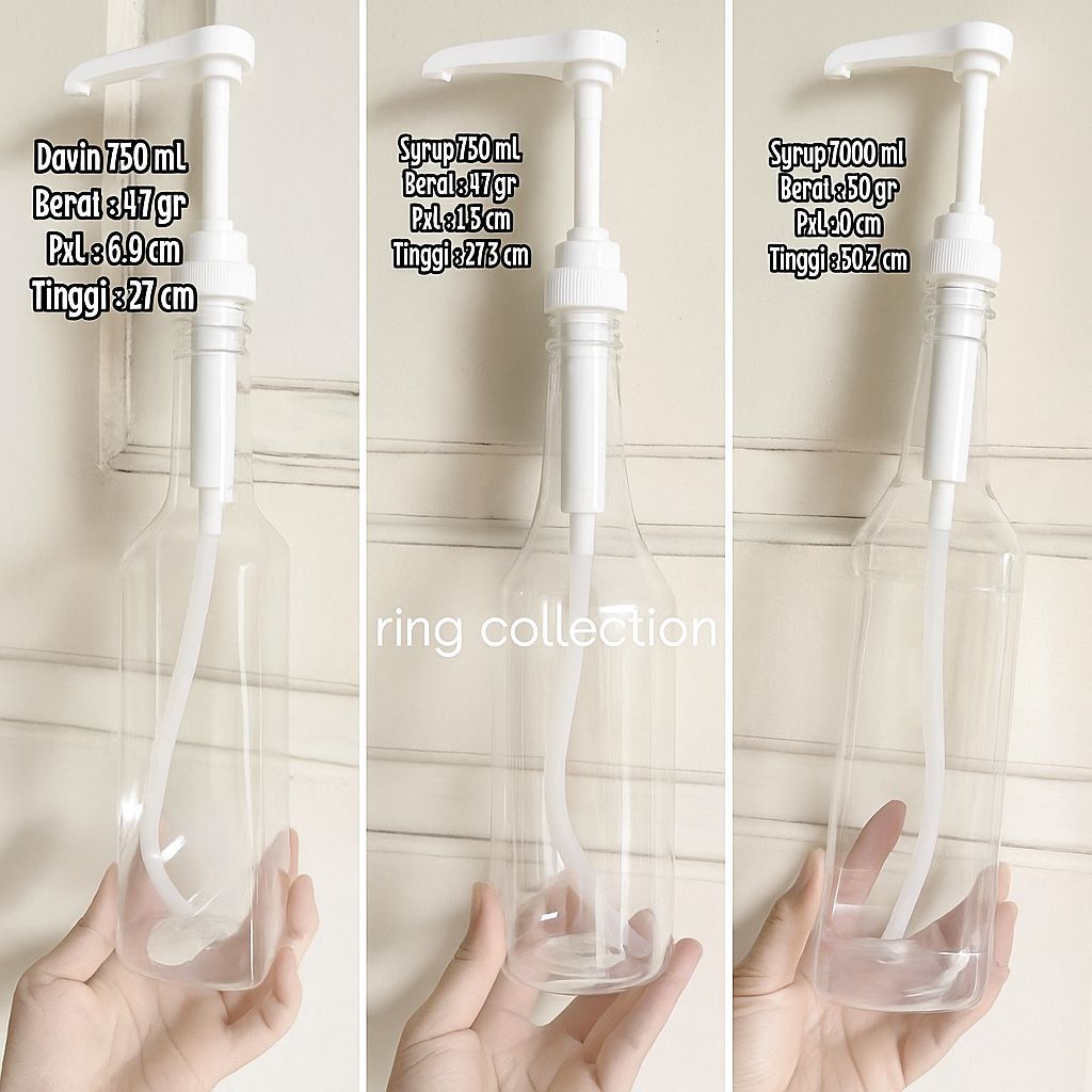 Jual Botol Syrup 750 ml PUMP ANGSA botol sirup 750 ml | Shopee Indonesia