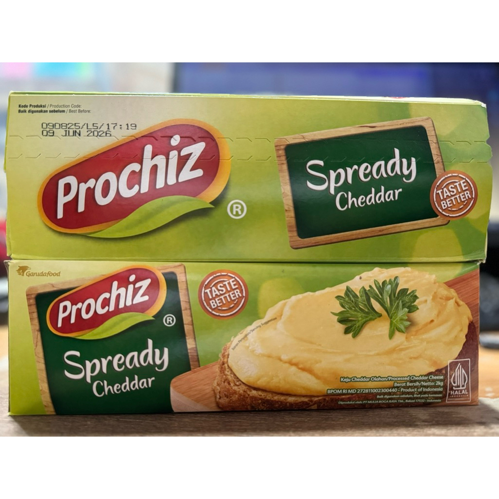 Jual Keju Oles Spready Prochiz @2kg | Shopee Indonesia