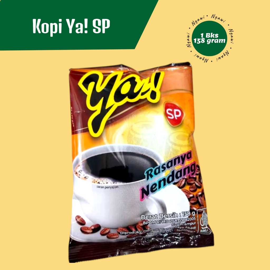 Jual Kopi YA SP 158gr Kemasan Besar | Shopee Indonesia