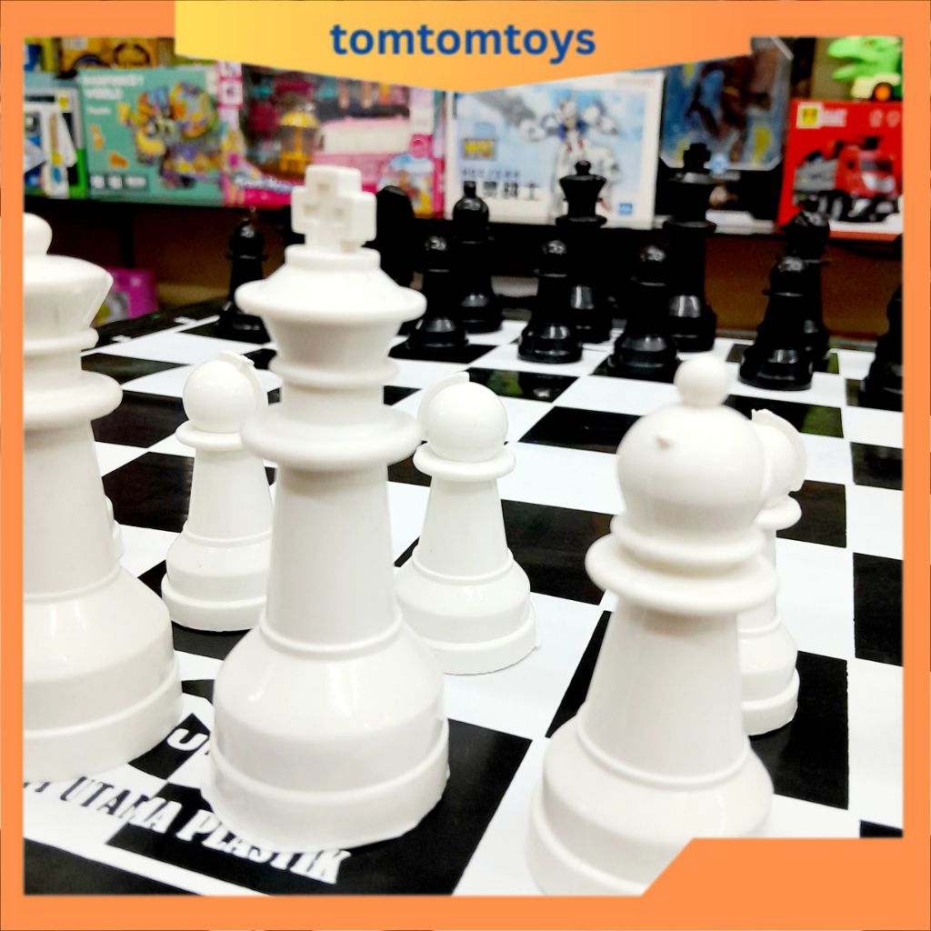 Jual CATUR JUMBO XL BIG Size Chess Board Game Papan Plastik | Shopee ...