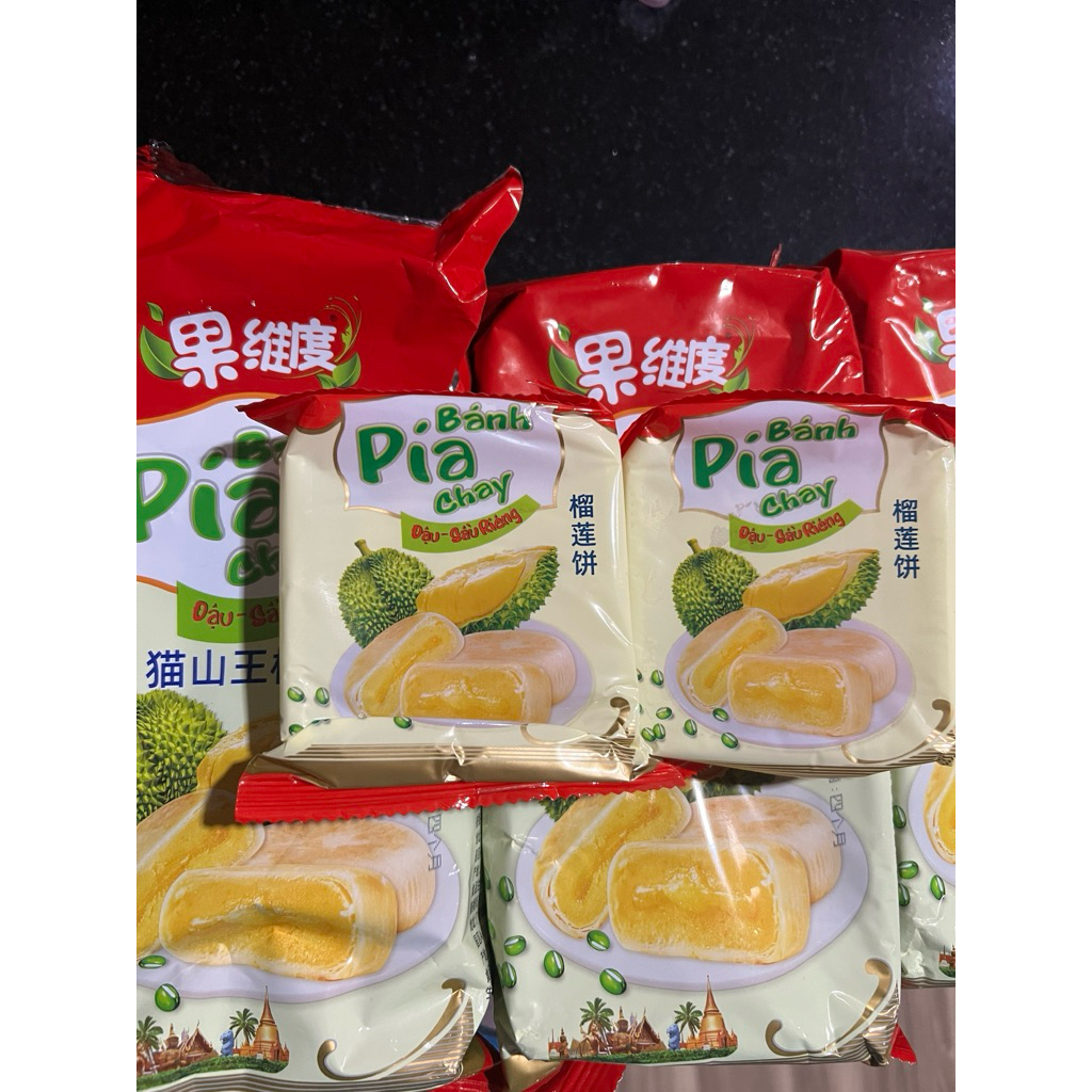 Jual Pia Durian Banh Pia Chay 100% Original halal Dijamin Enak BPOM ...