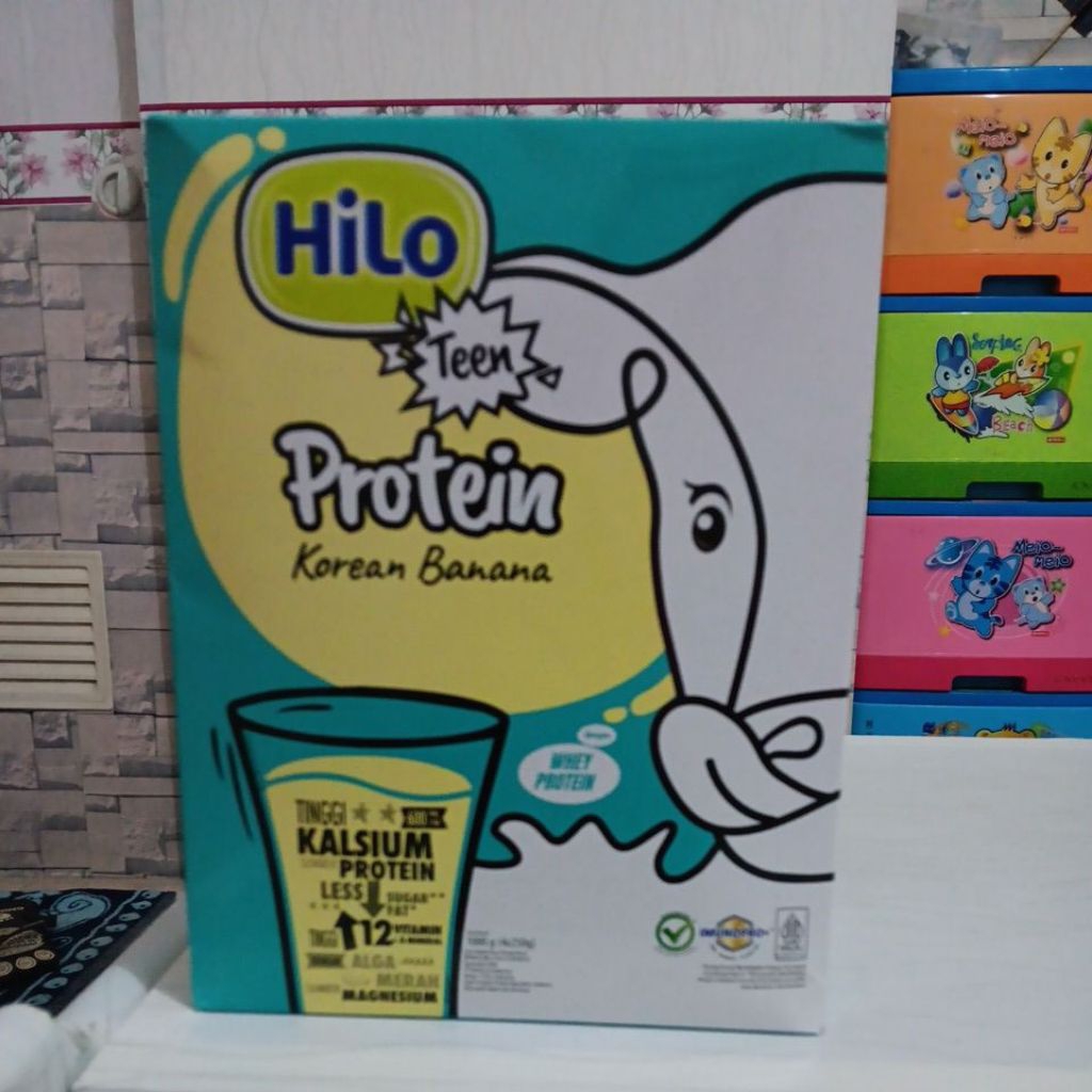 Jual HILO TEEN PROTEIN KOREAN BANANA 1000 GRAM | Shopee Indonesia