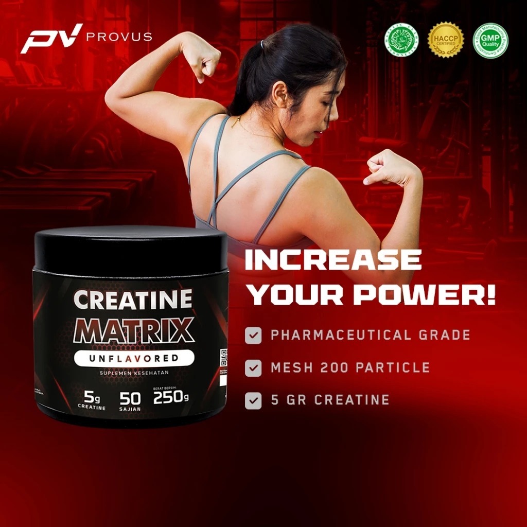 Jual Provus Creatine Matrix - Suplemen Fitness | Shopee Indonesia