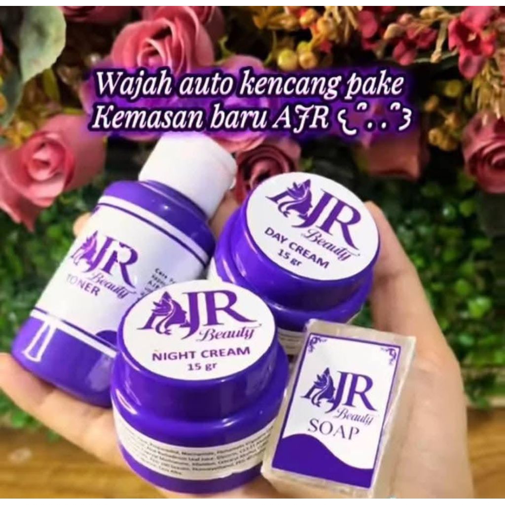 Jual 1 PAKET CREAM AJR BEAUTY WHITENING cocok untuk semua jenis kulit ...