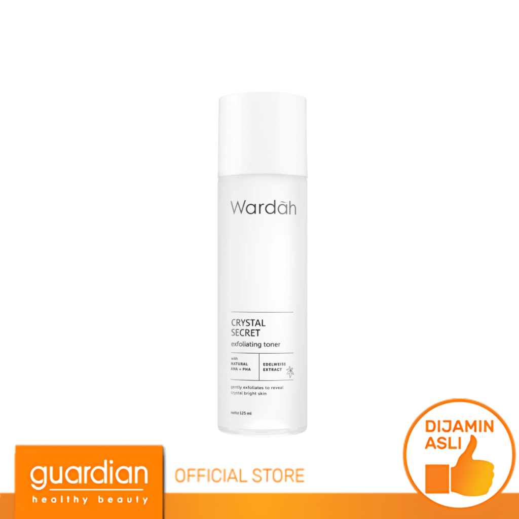 Jual Wardah Crystal Secret Exfoliating Toner with Natural AHA+PHA 125ml ...