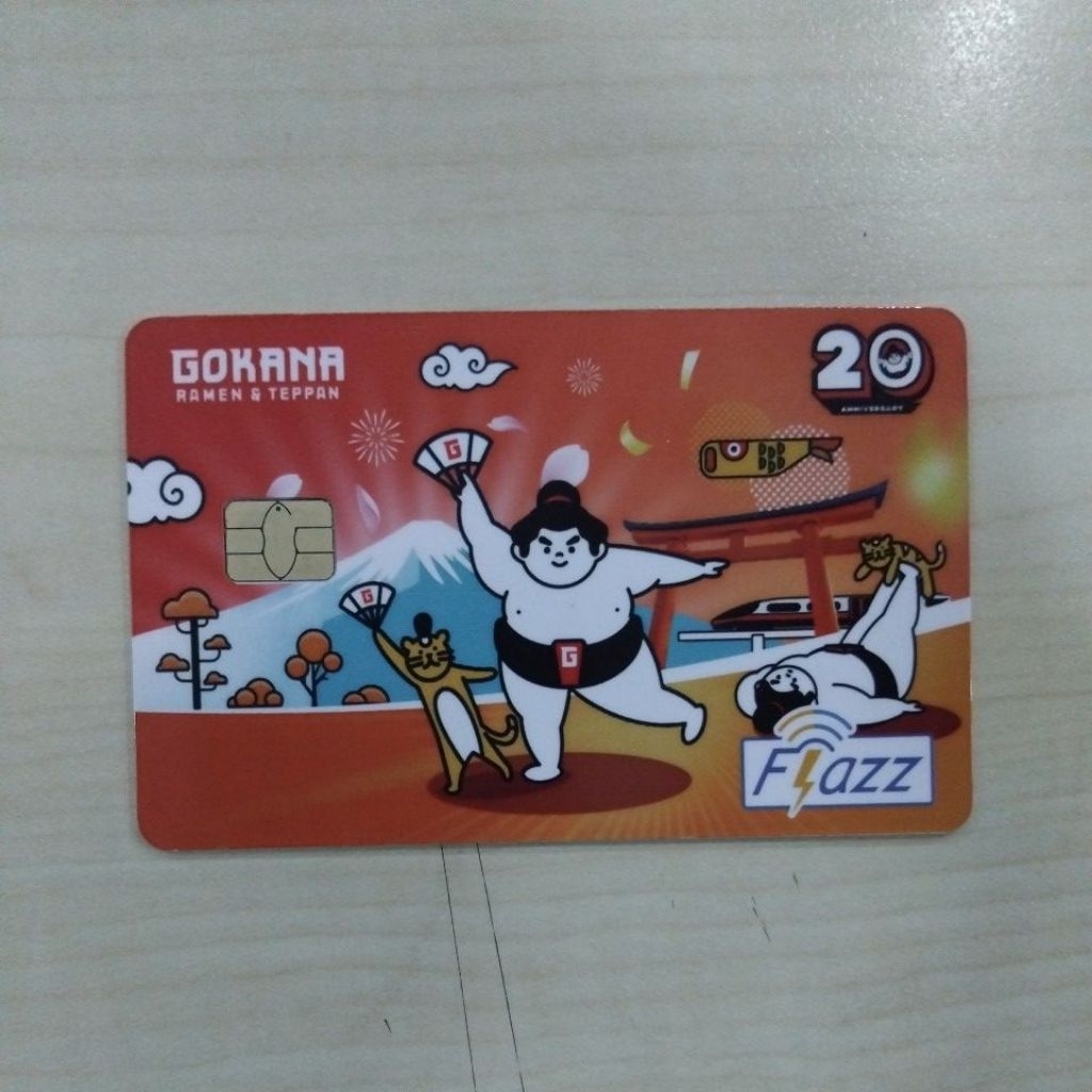Jual Flazz Card BCA Gen 2 edisi Gokana Ramen & Teppan | Shopee Indonesia