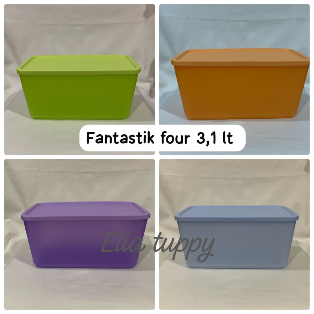 Jual Wadah Besar Serbaguna Fantastik Four 3 liter [ Ella Tuppy ...