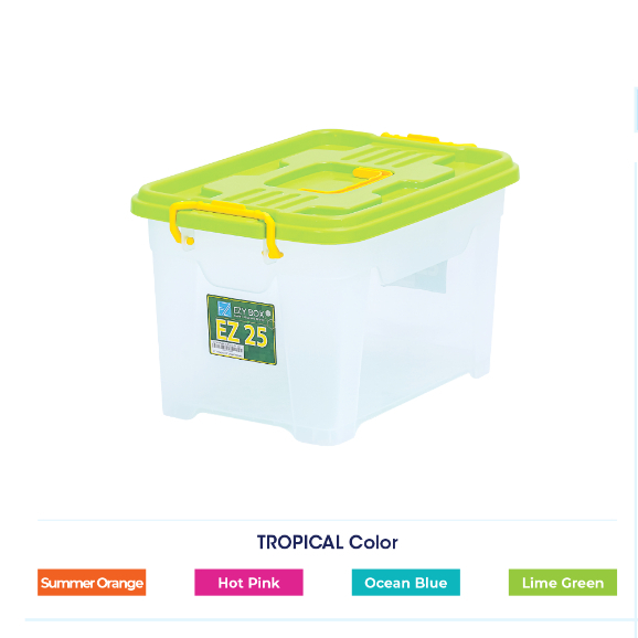 Jual Ezy Box 25 Liter Plastik Kotak Penyimpanan Serbaguna Bpa free ...