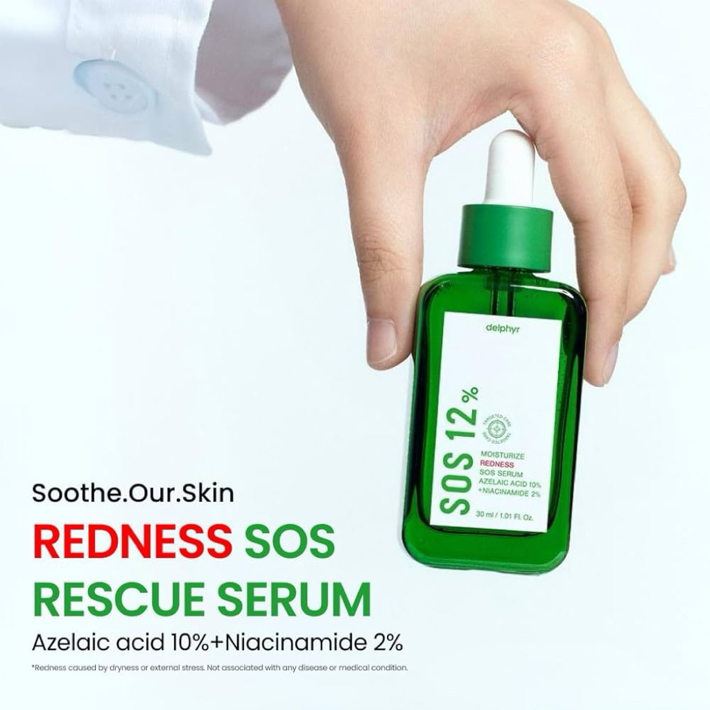 Jual Delphyr - SOS A zelaic Acid 10% + Niacinamide 2% Serum | Shopee ...