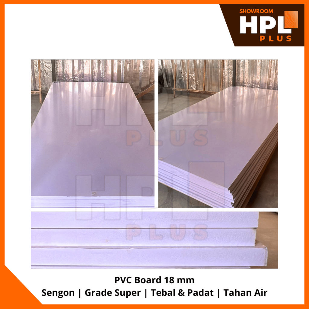 Jual Senju PVC Board Premium 3mm - 18mm | Papan Plastik Kayu Padat (0.5 ...