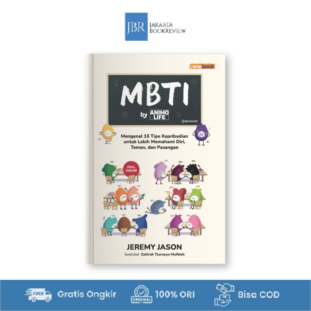 Jual JBR Official Store - MBTI By Animo Life - Mengenal 16 Tipe ...
