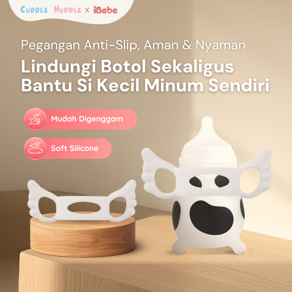 Jual Wide-Neck botol susu handle Cocok untuk MooMOO botol susu 150ml ...