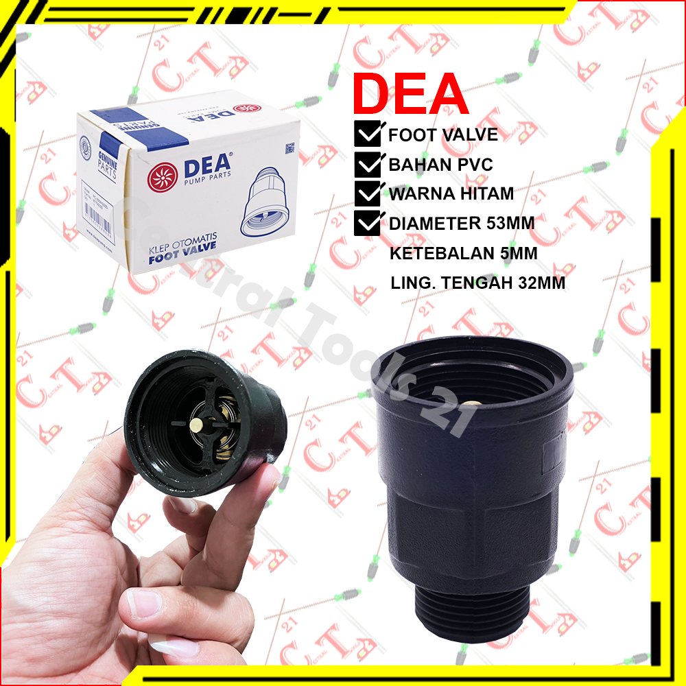 Jual Klep Otomatis DEA Foot Valve 1" Inch / Tusen Klep Shimizu / Klep ...